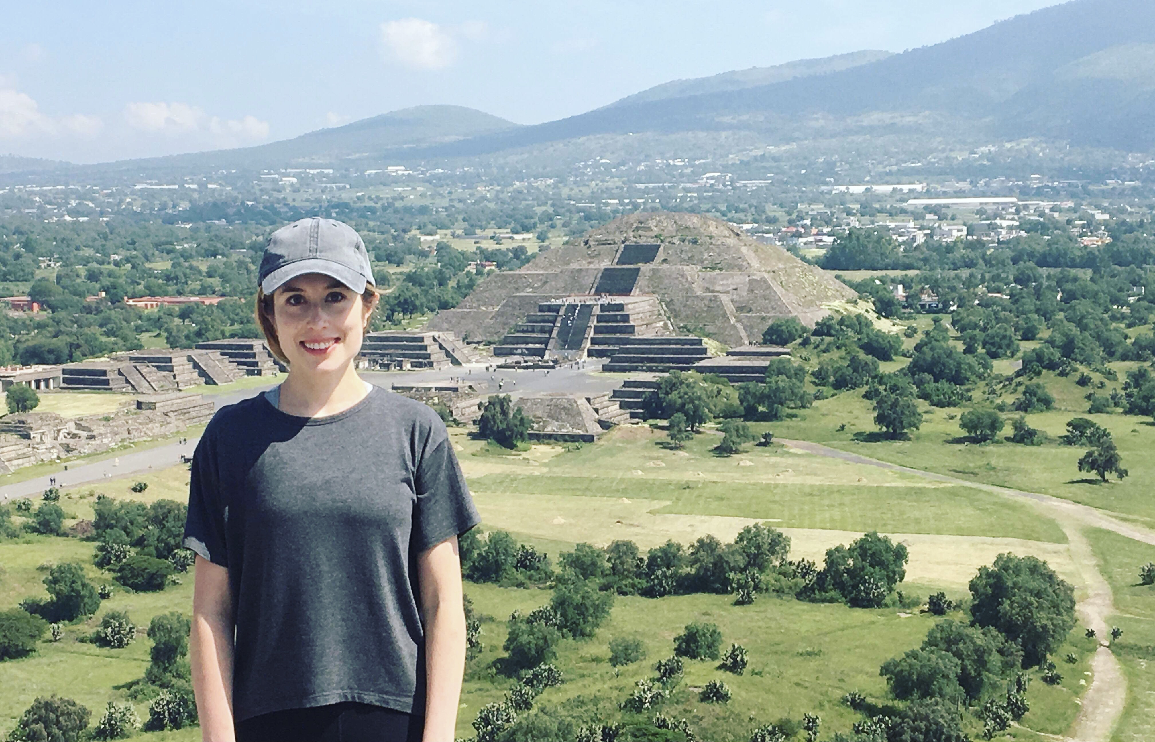 Dr. Callie Ward at Teotihuacan in Mexico – Dr. Callie Wood, – The Index