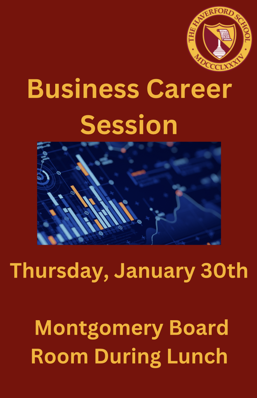 Student Council – A flier for a career session planned by Fifth Former ...